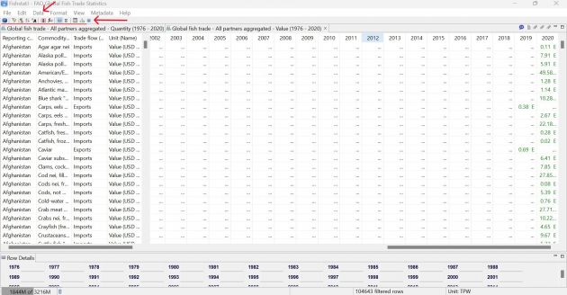 FishStatJ Software for Fishery and Aquaculture Statistical Time Series ...